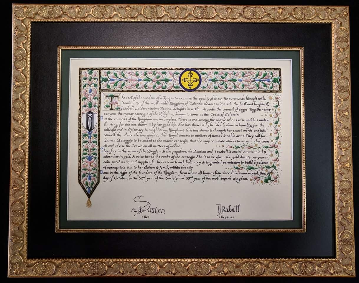 Why SCA Scrolls Are Important–Even When They’re Not Yours – An ...