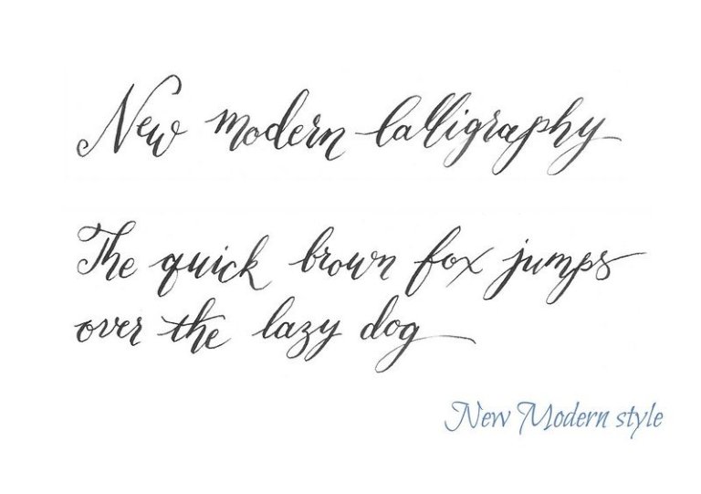 A Tale of Two Scripts: Comparing Historical and Contemporary Calligraphy